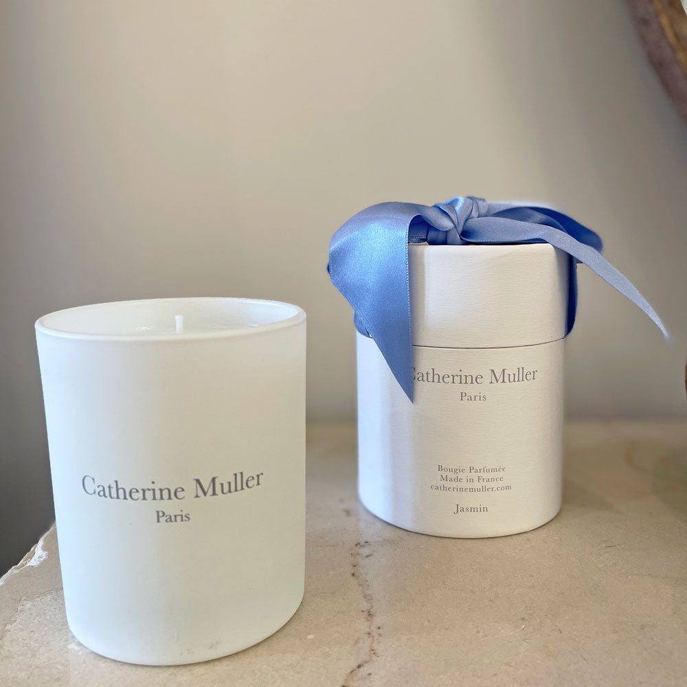 Catherine Muller Candle - Jasmine – The Flower Library